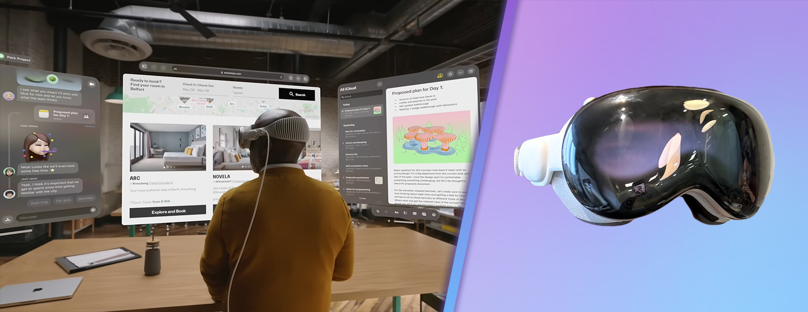 Les différences entre le Apple Vision Pro, Meta Quest et HoloLens
